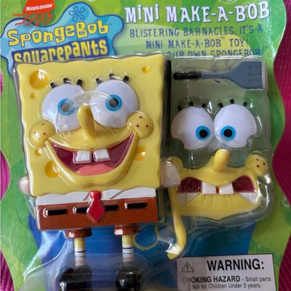 Nickelodeon | Toys | 202 Spongebob Squarepants Mini Make A Bob Toy New ...